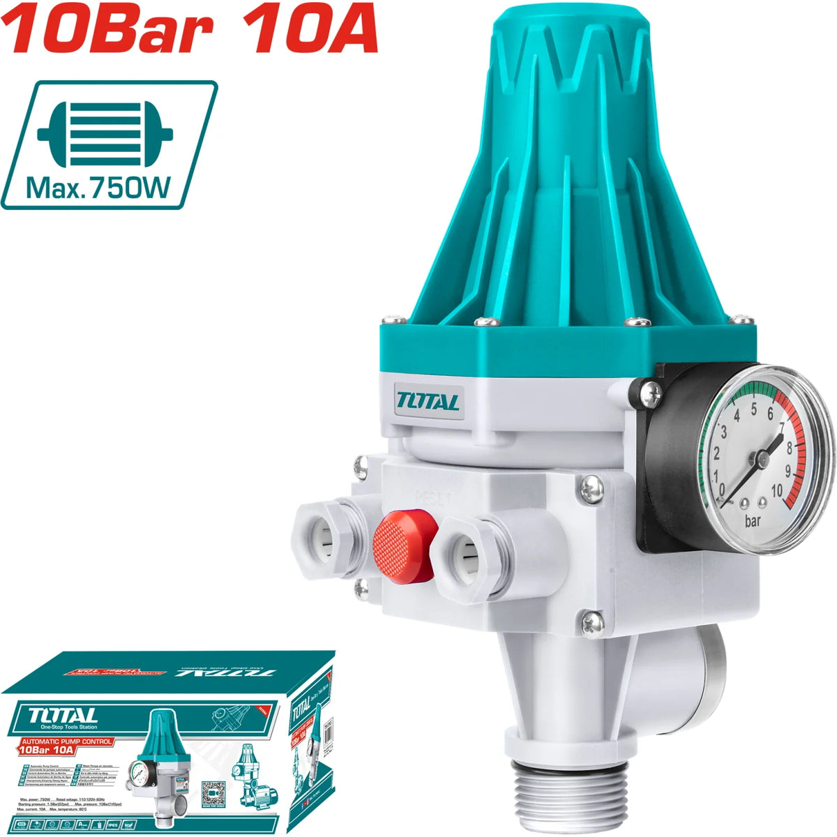 Total Automatic Pump Control 10Bar 10A - UTWPS102 — Greenwood Plaza